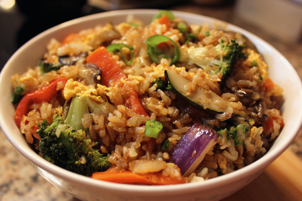 Easy Stir-Fry Vegetable Fried Rice | Fast, Flavorful, and Filling